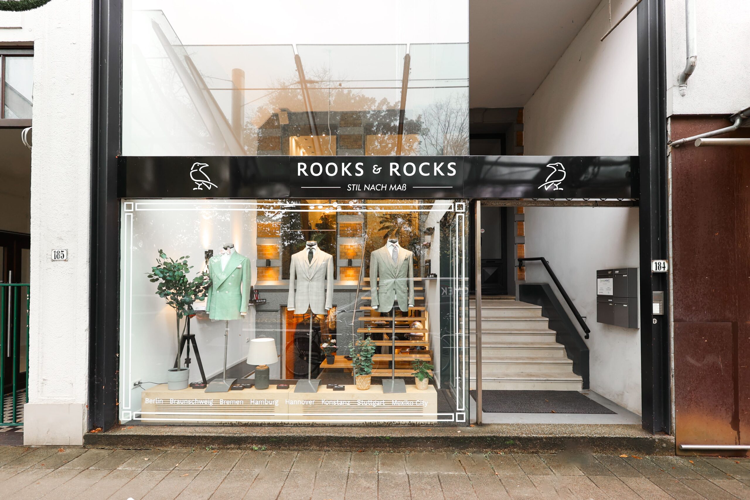 Standorte von Rooks & Rocks | Maßschneider in deiner Nähe